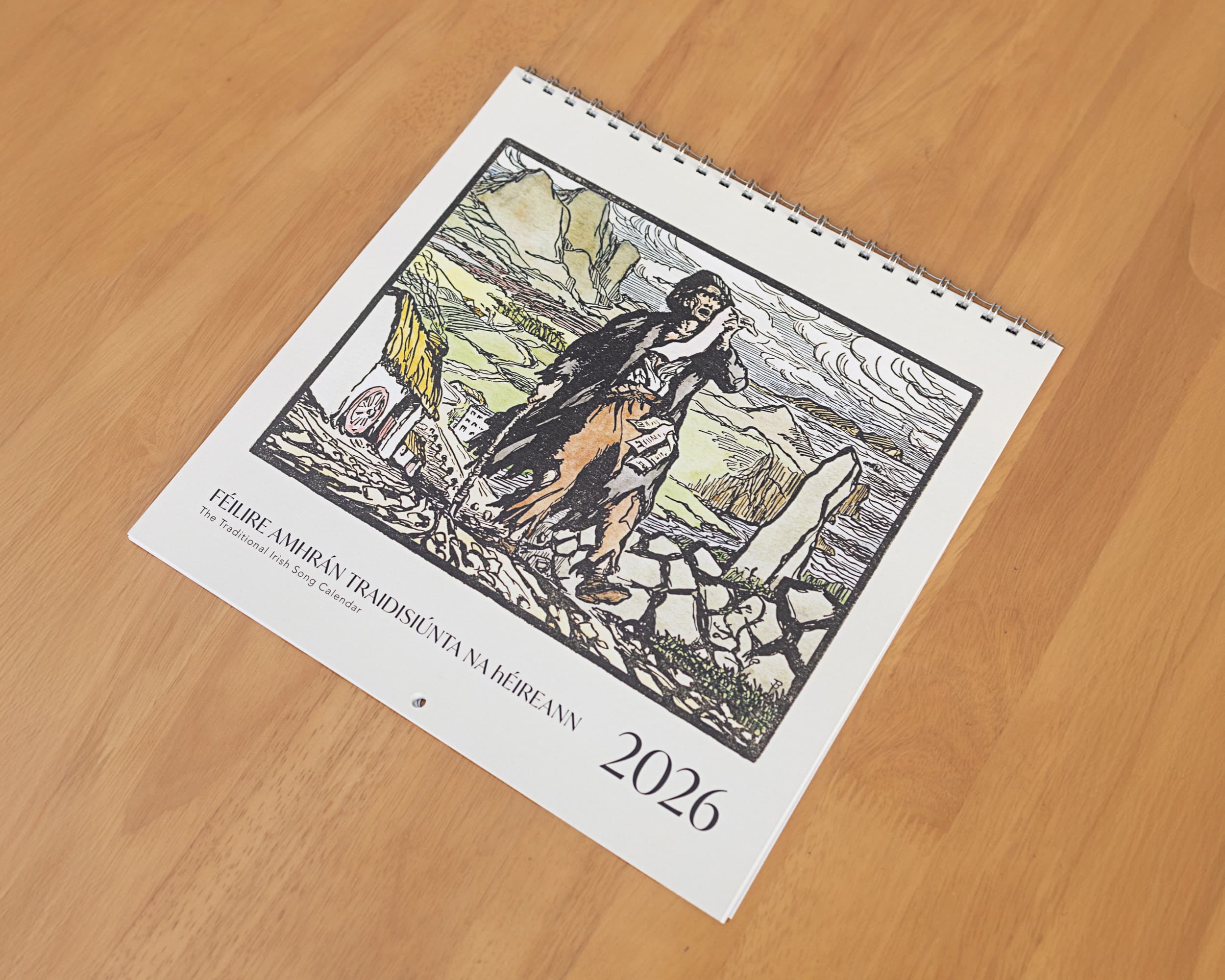 The Traditional Irish Song Calendar 2026 – Ossian USA